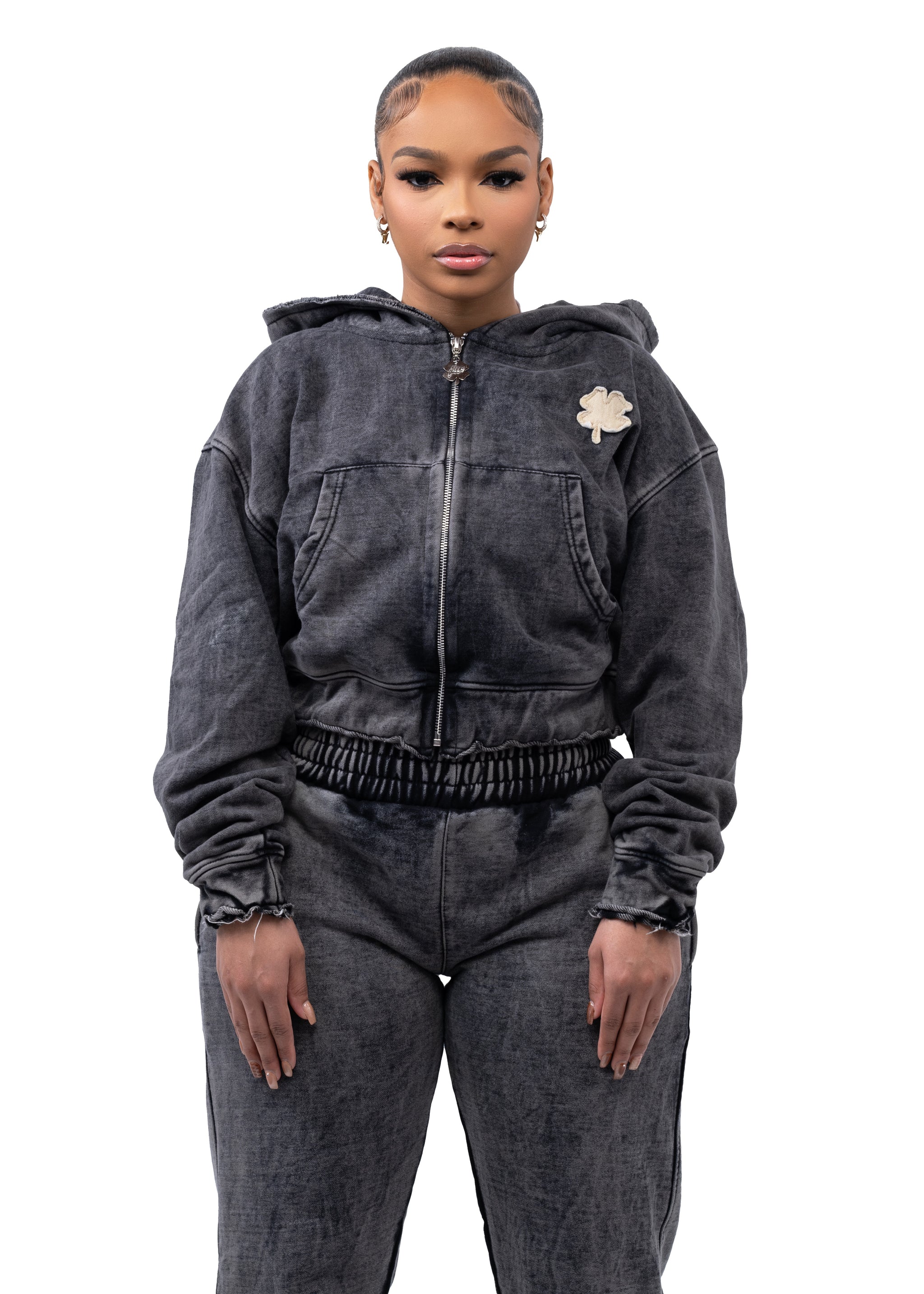 Black Lucky Hoodie | Filthy Wealth Clothing