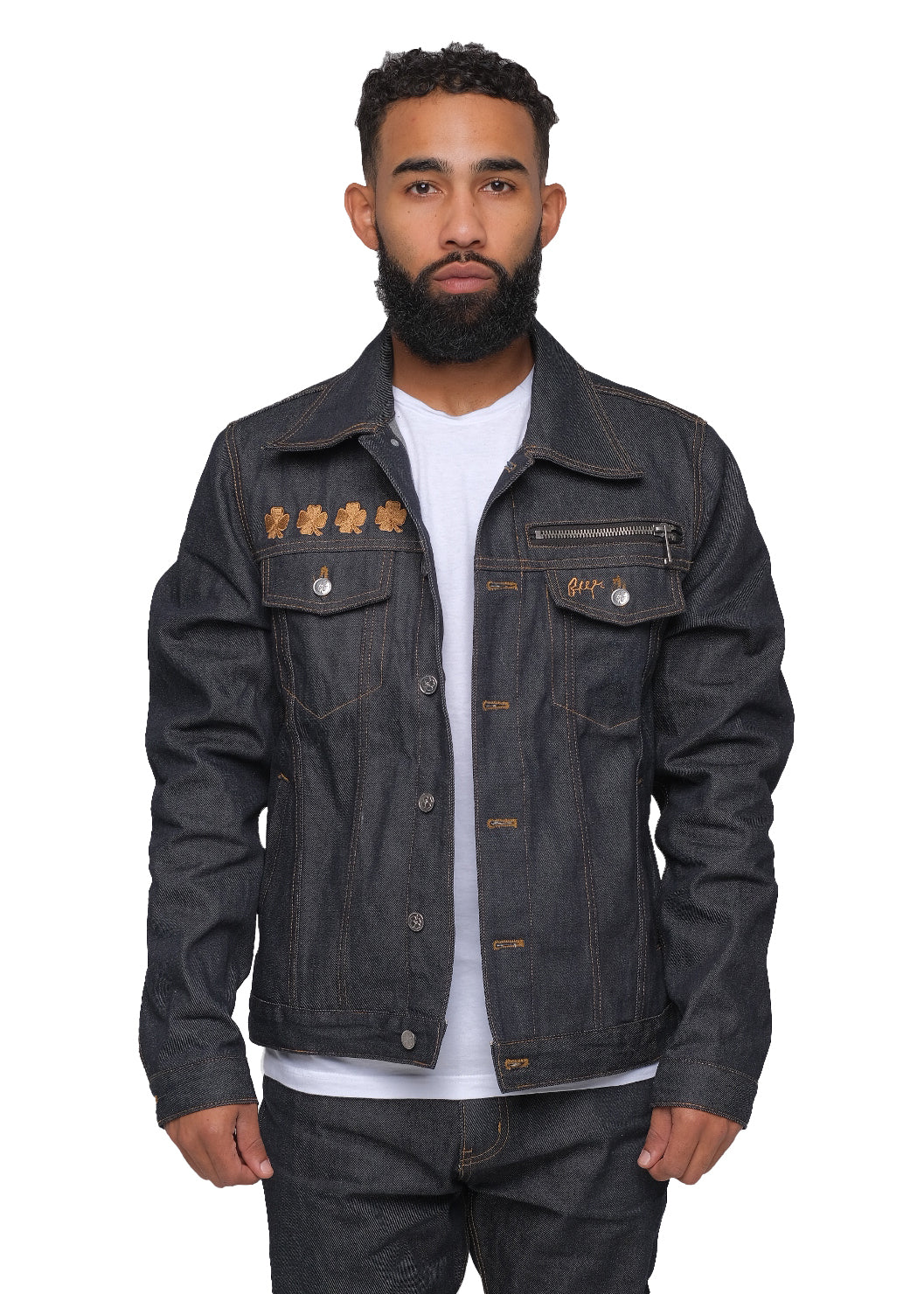 Raw Denim Jacket | Filthy Wealth Clothing