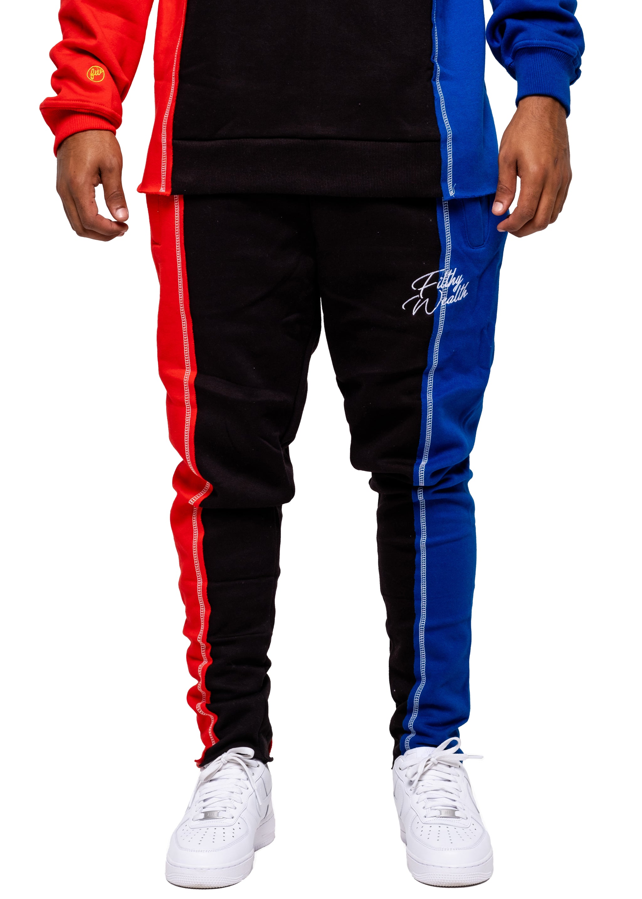 Tricolor Sweatpants | Filthy Wealth Clothing